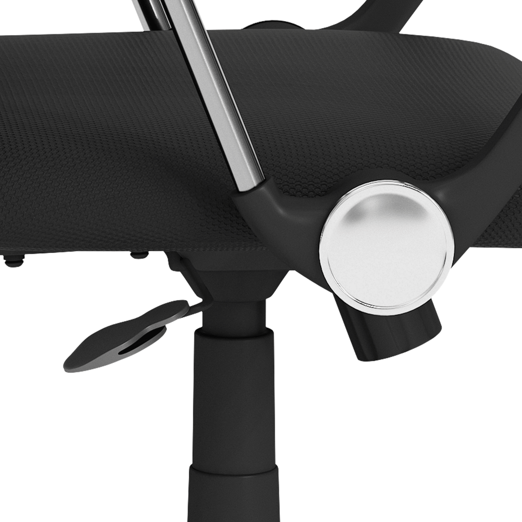 Curve Task Chair with Toronto Maple Leafs Carlton Mascot Logo – Zipchair