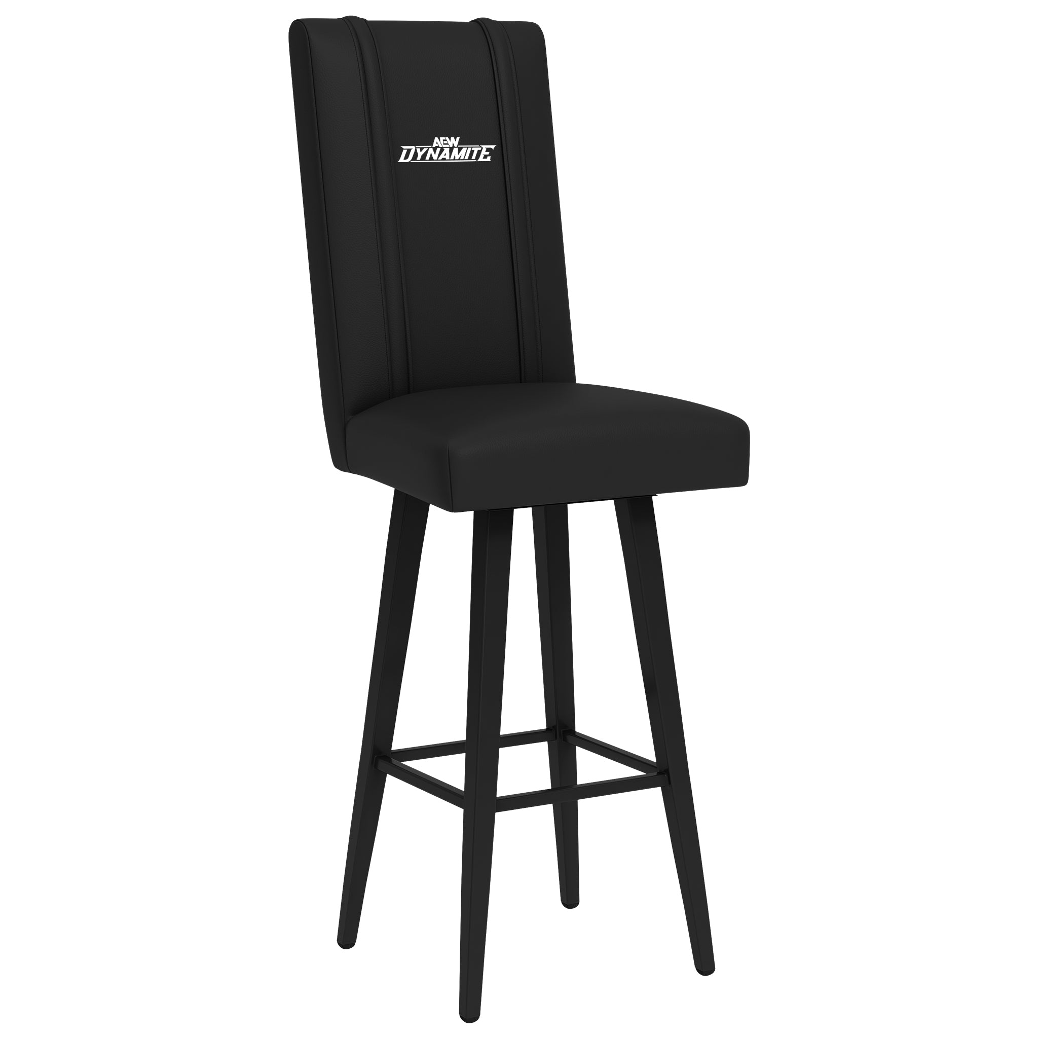 Swivel Bar Stool 2000 with All Elite Wrestling Dynamite White Logo ...