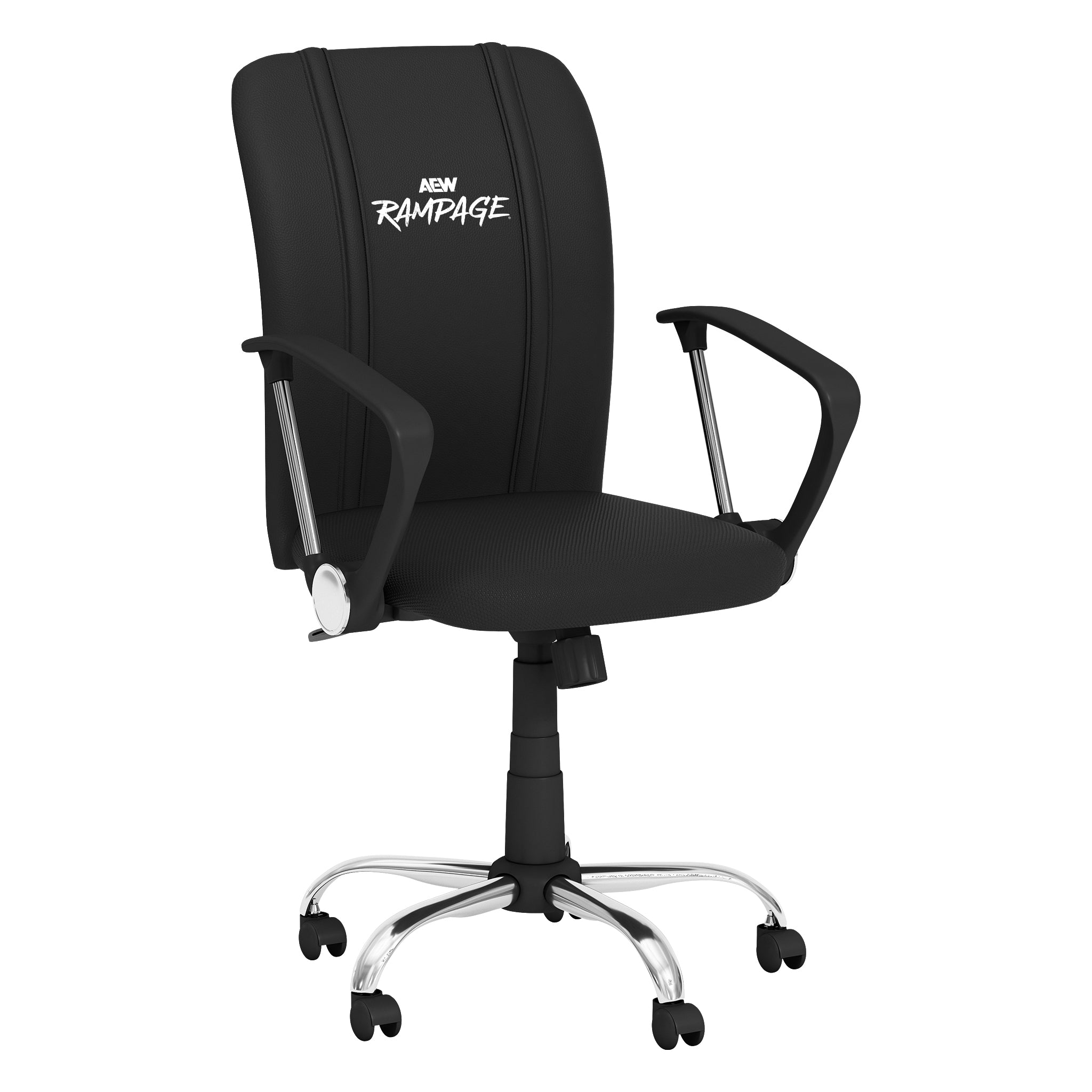 Curve Task Chair with All Elite Wrestling Rampage Logo – Zipchair