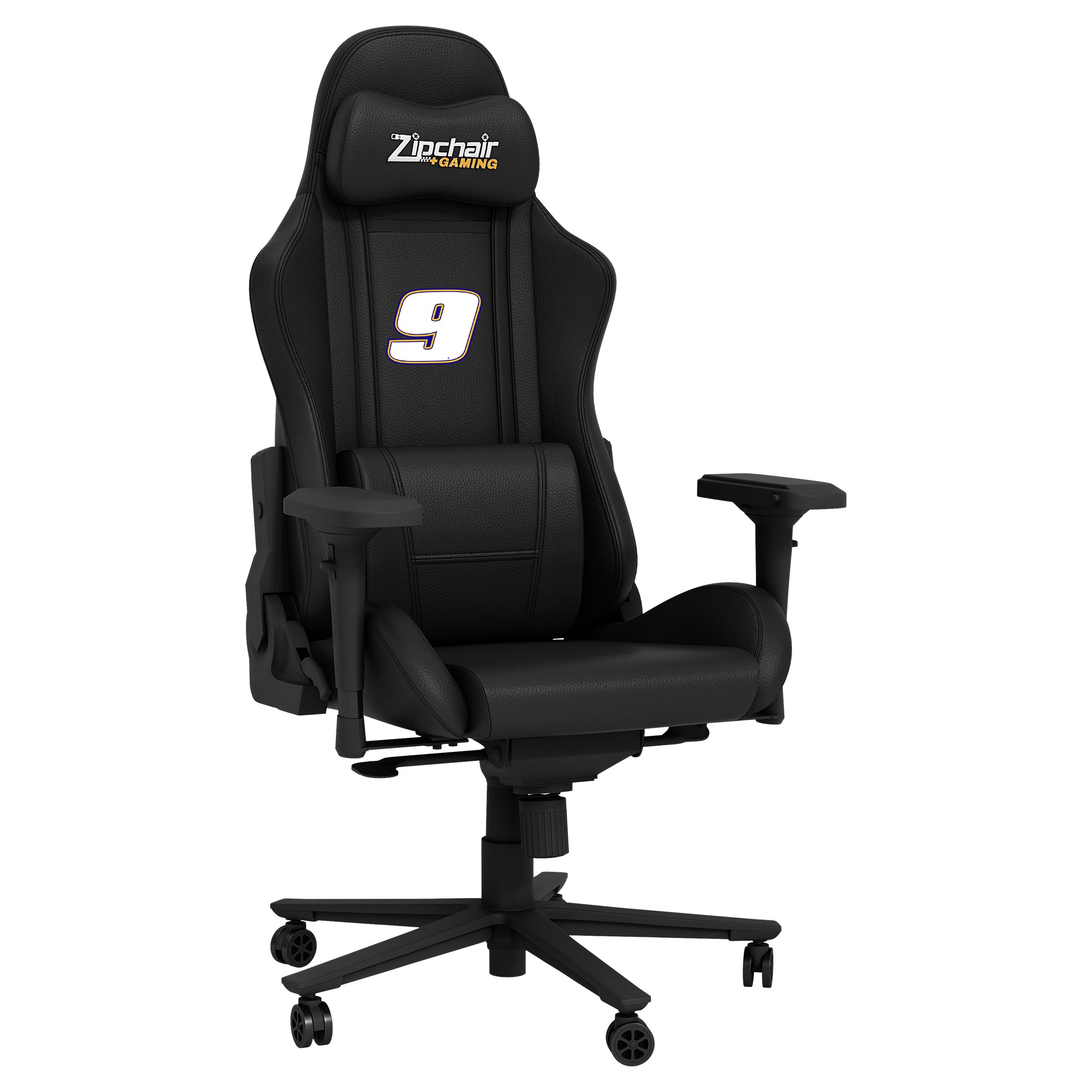 Xpression Pro Gaming Chair with Chase Elliott #9 White Logo – Zipchair