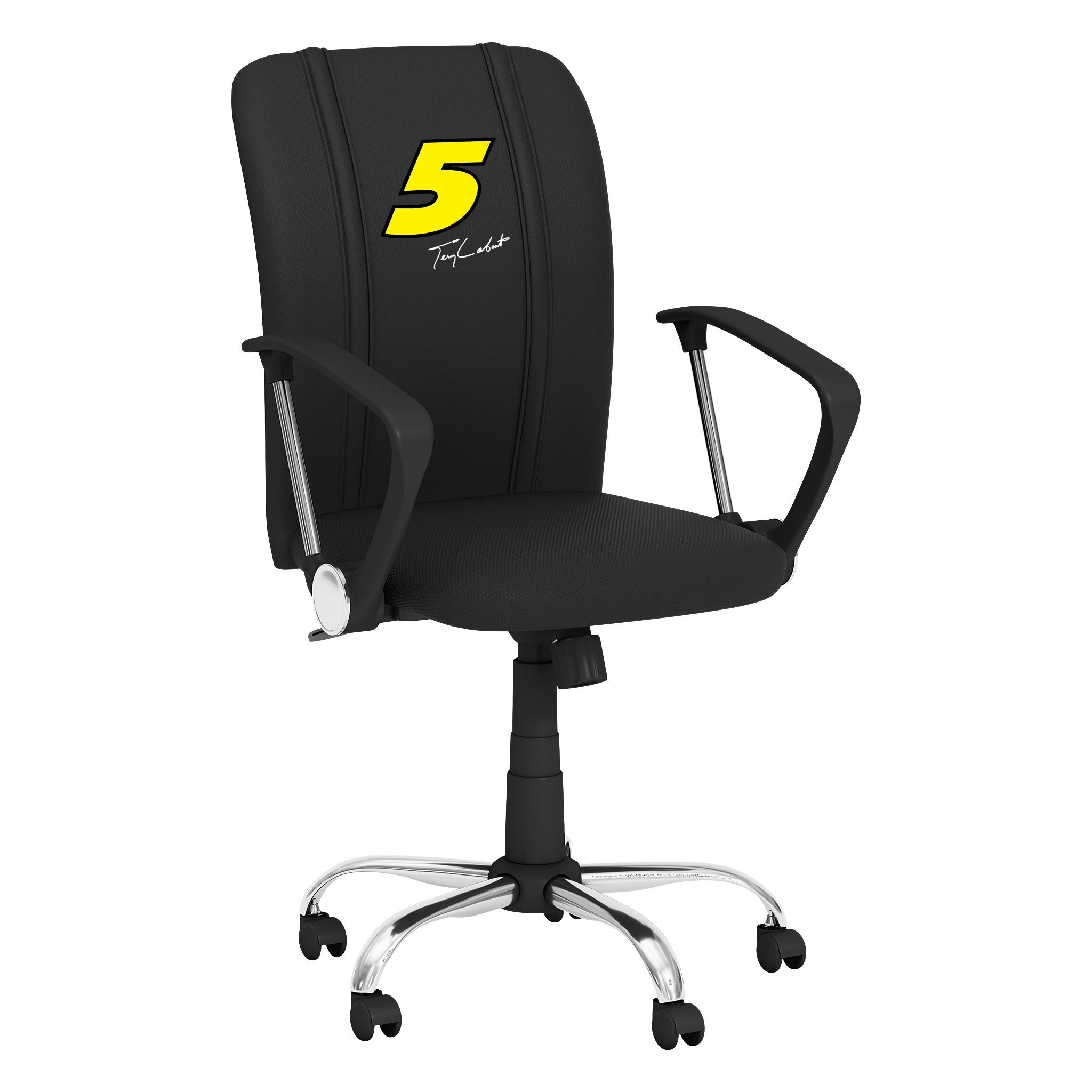 Curve Task Chair with Terry Labonte 5 Signature Logo – Zipchair