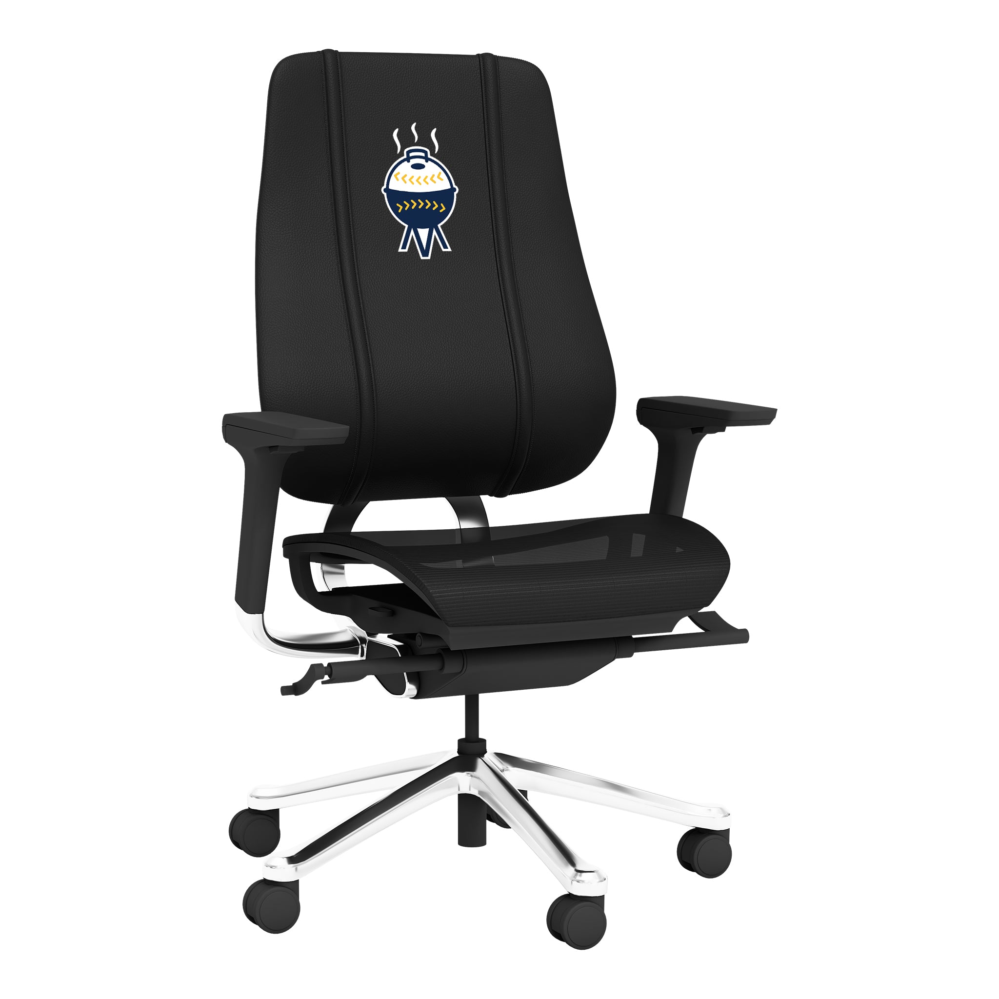PhantomX Mesh Gaming Chair with Milwaukee Brewers City Connect Seconda ...