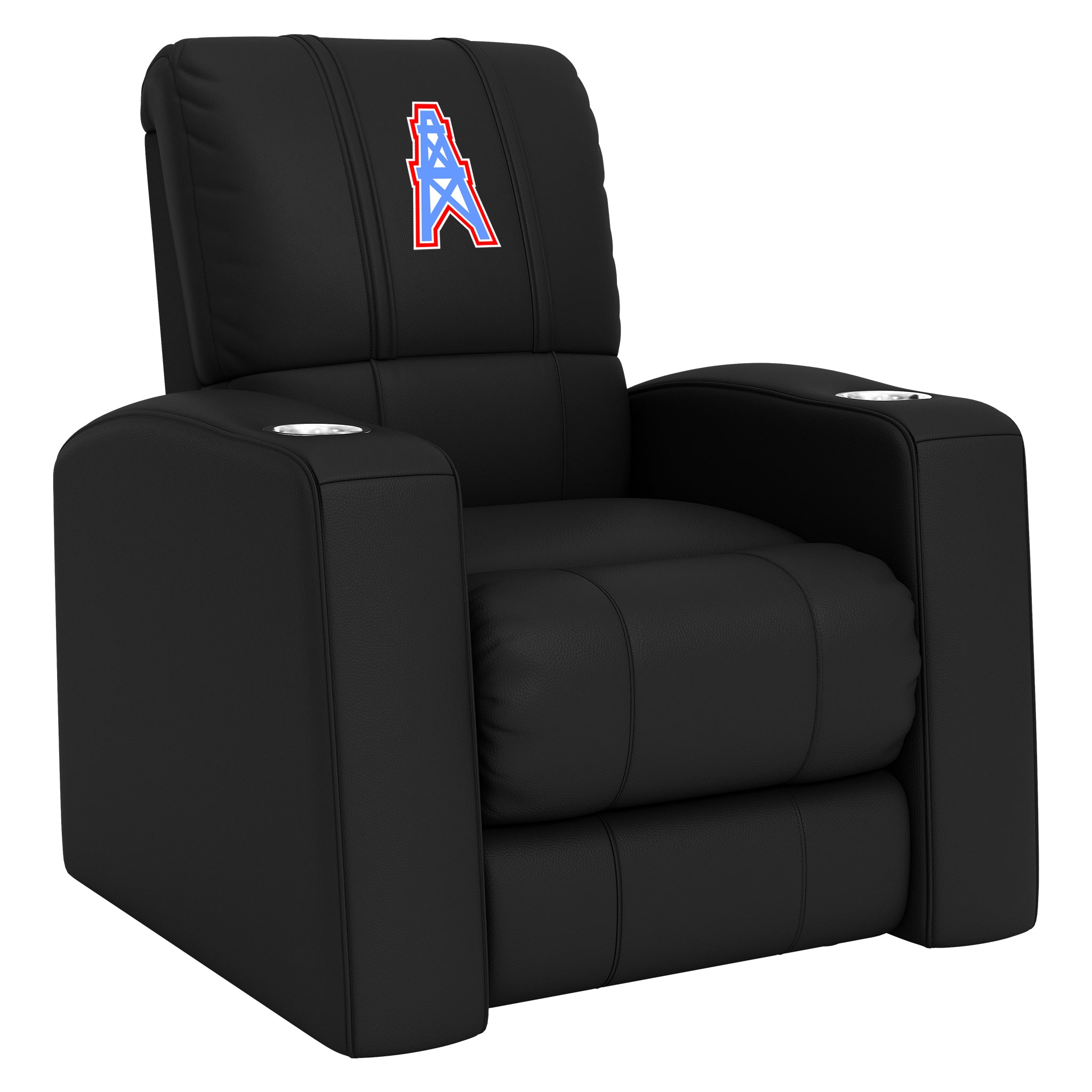 Relax Home Theater Recliner with Houston Oilers Classic Logo – Zipchair