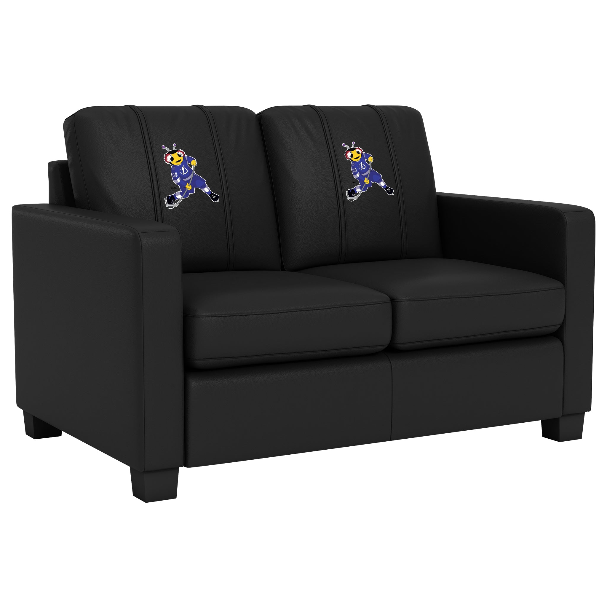 Dyno Stationary Loveseat with Tampa Bay Lightning Thunderbug Mascot Lo ...