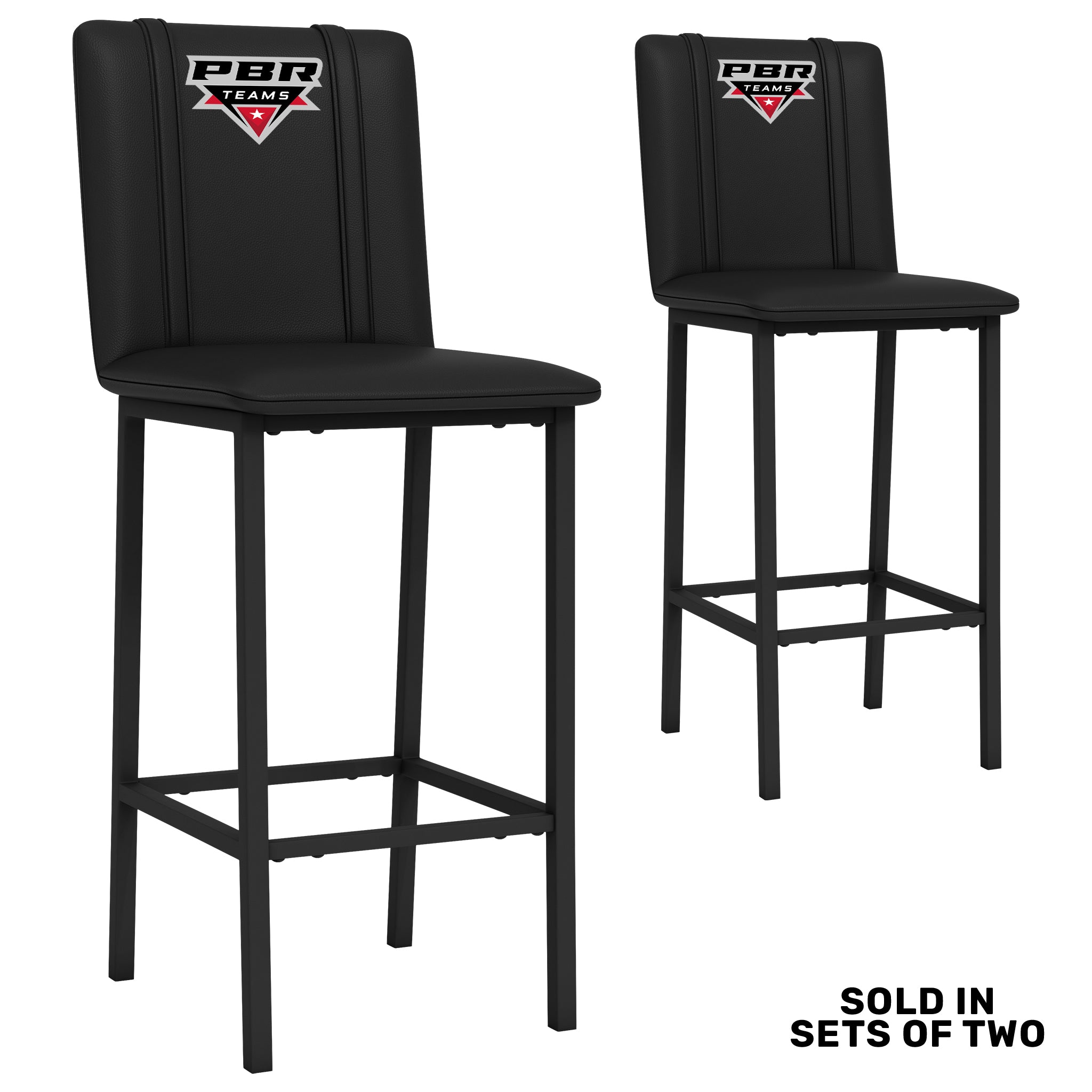 Bar Stool 500 with Professional Bull Riders Teams Logo Set of 2 – Zipchair