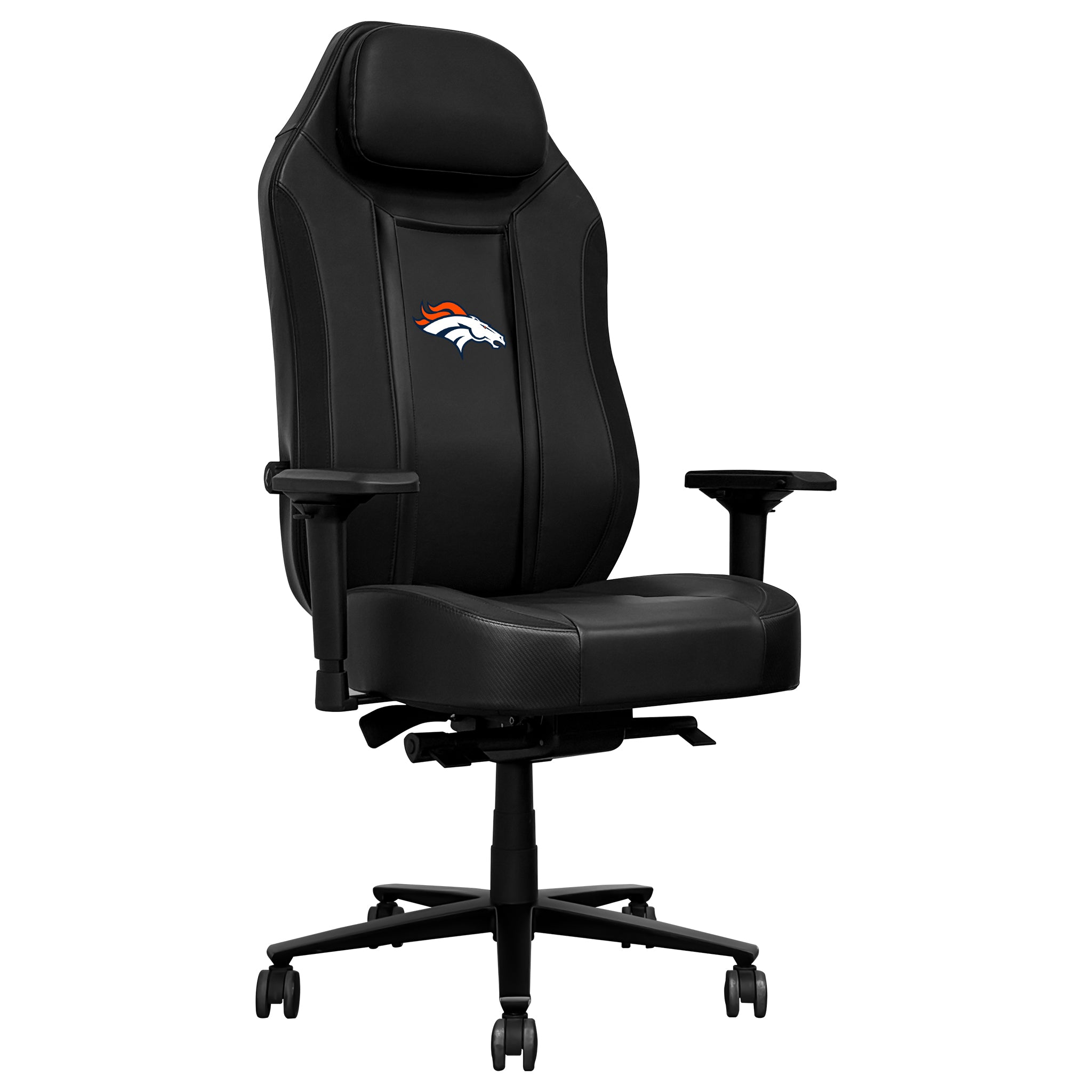 Synergy Pro Gaming Chair with Denver Broncos Primary Logo – Zipchair