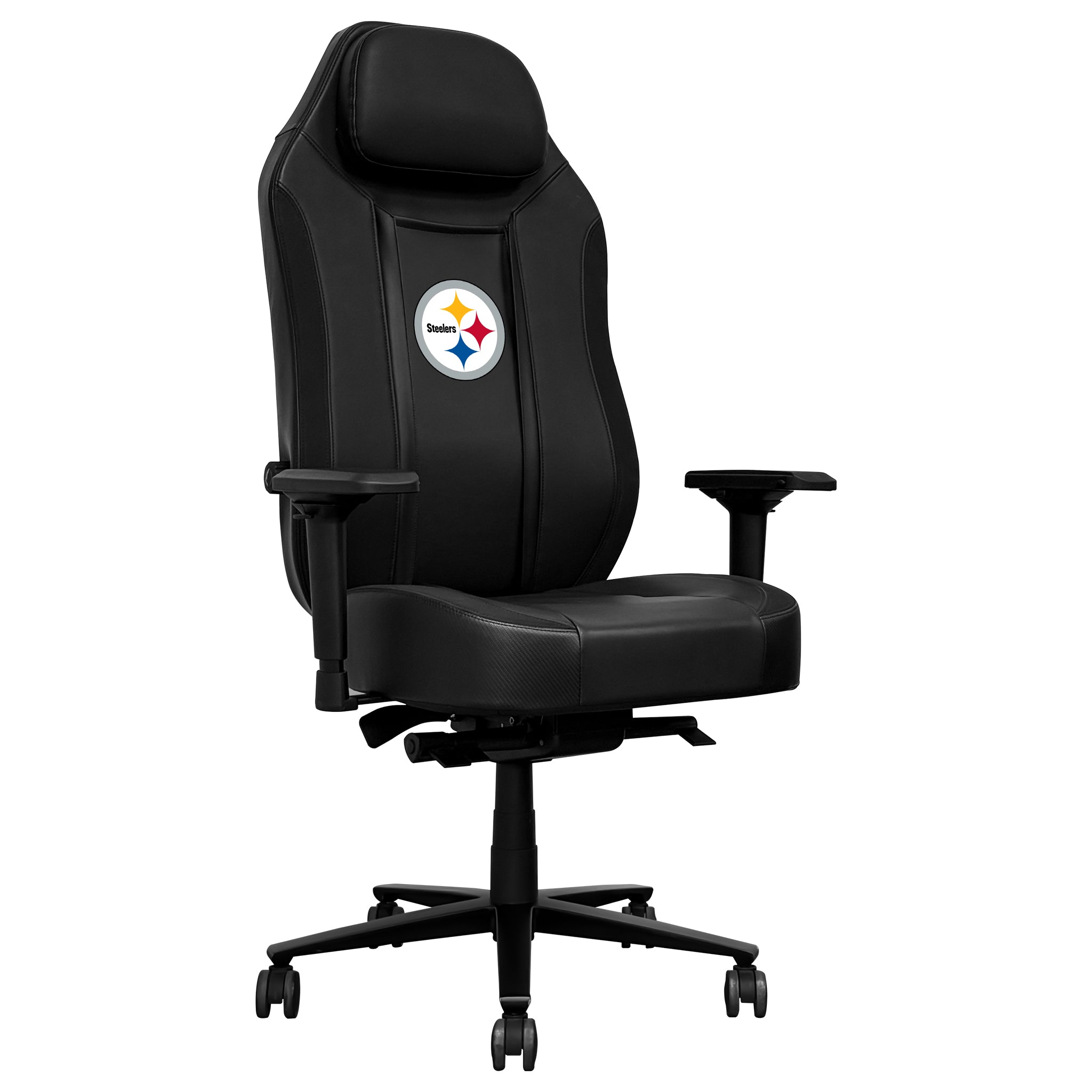 Synergy Pro Gaming Chair with Pittsburgh Steelers Primary Logo – Zipchair