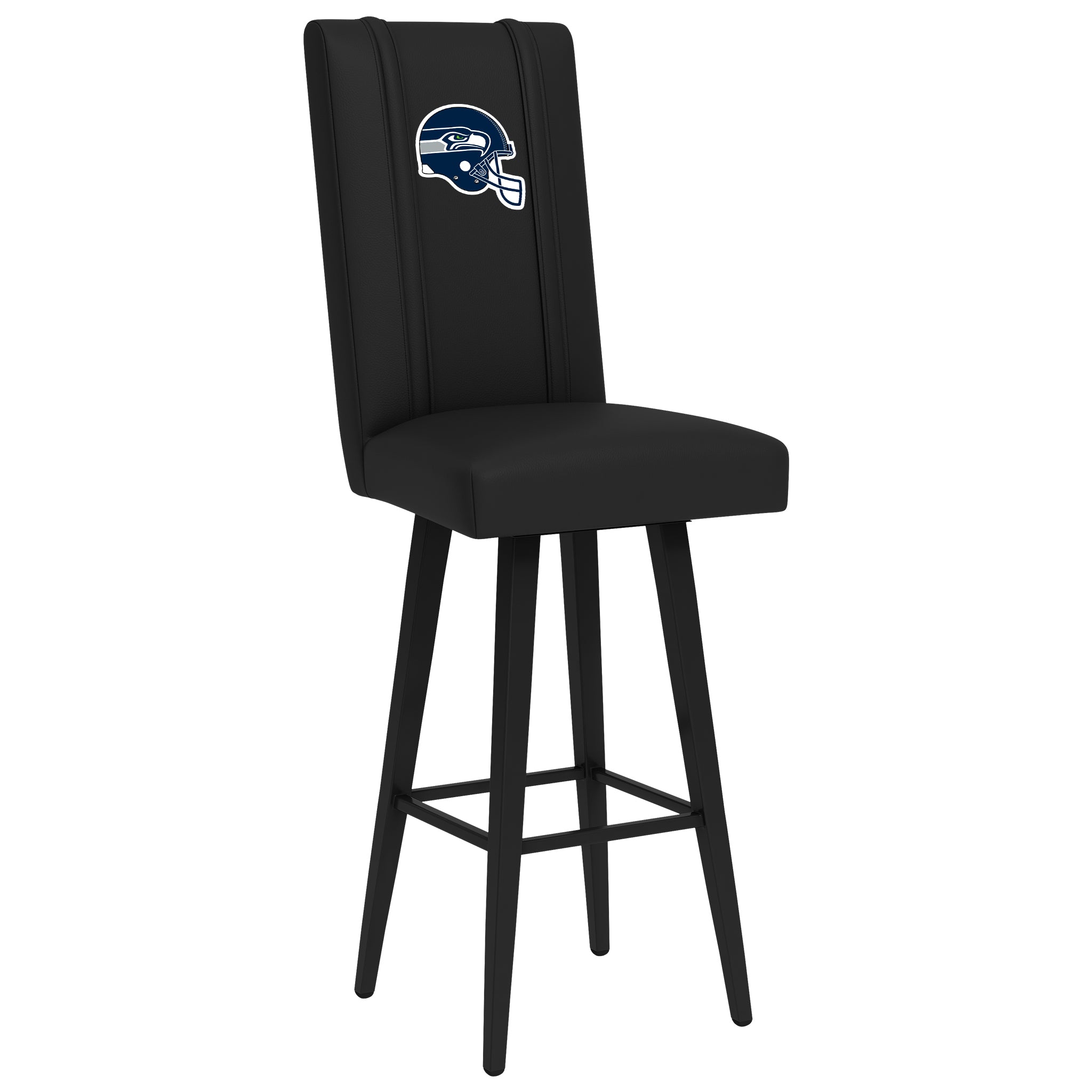 Swivel Bar Stool 2000 with Seattle Seahawks Helmet Logo – Zipchair
