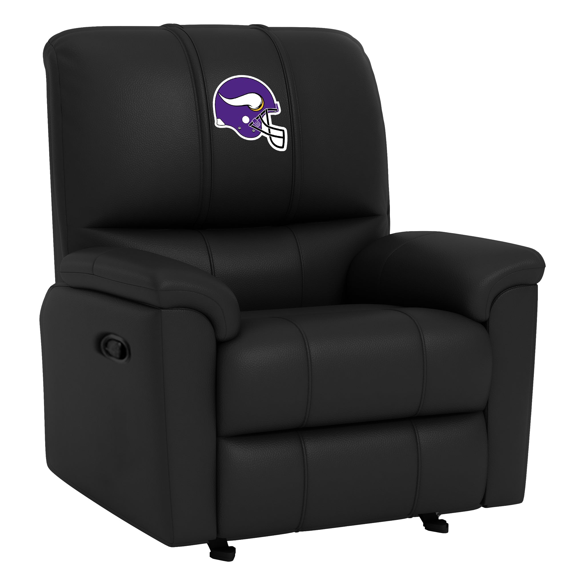 Rocker Recliner with Minnesota Vikings Helmet Logo – Zipchair