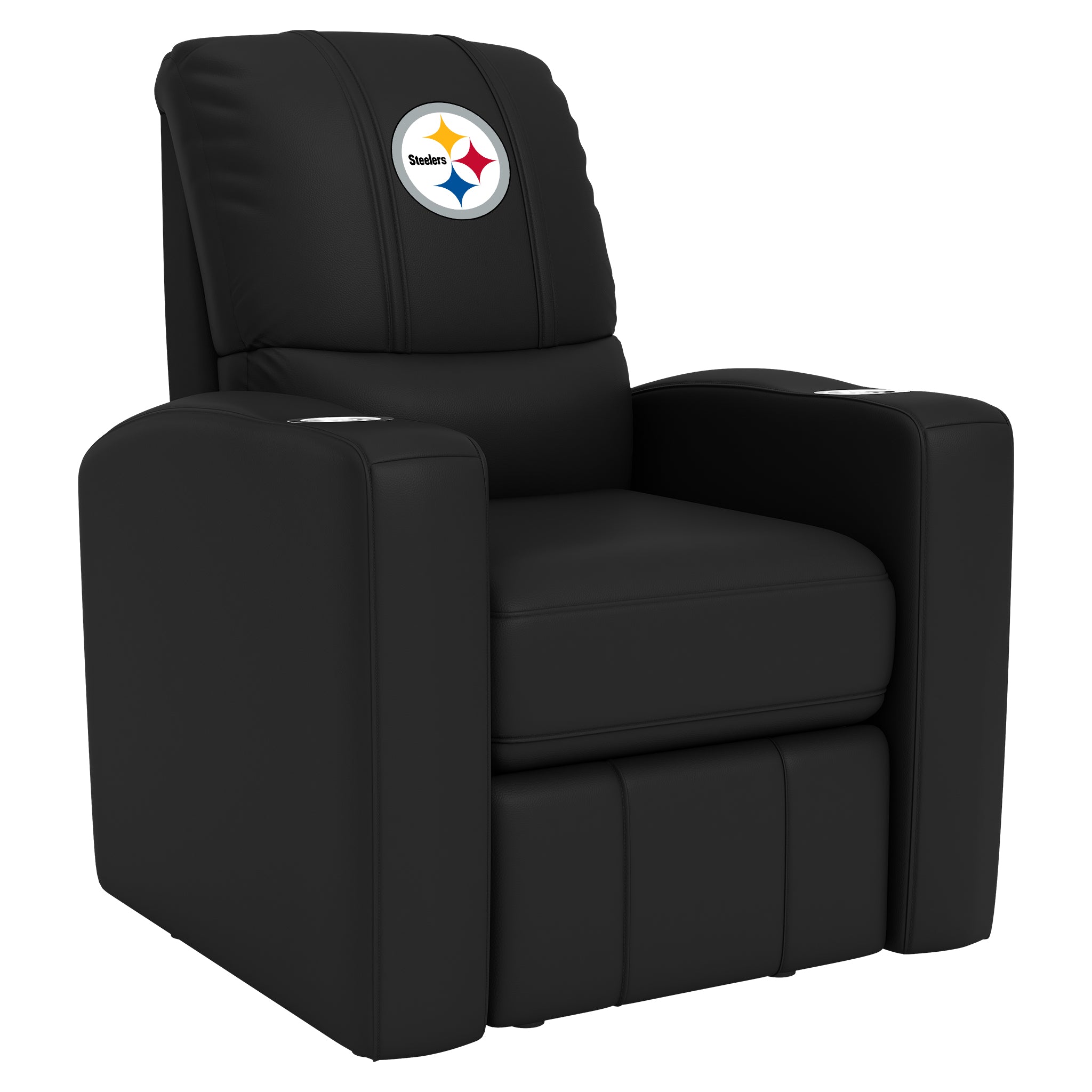 Stealth Recliner with Pittsburgh Steelers Primary Logo – Zipchair
