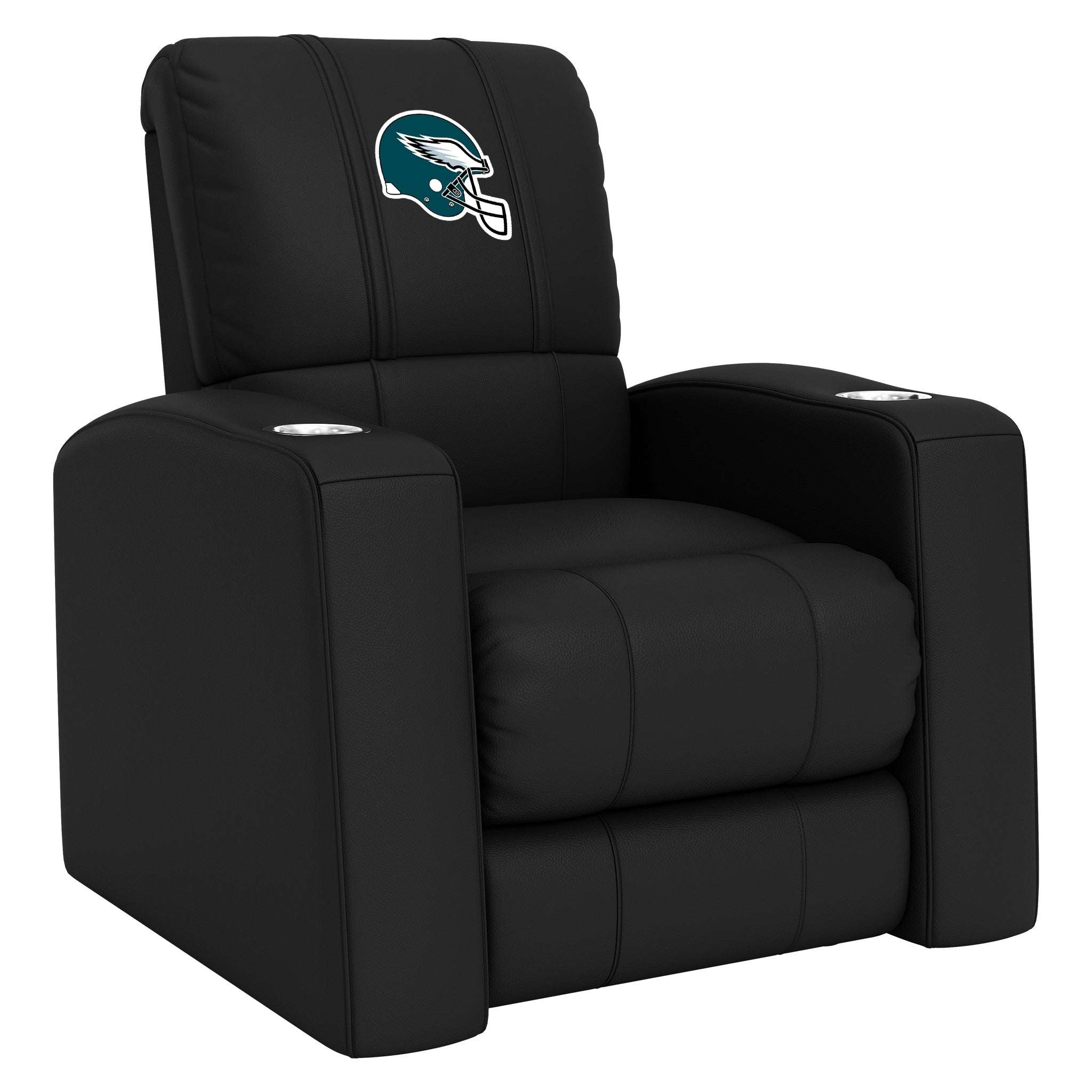Relax Home Theater Recliner with Philadelphia Eagles Helmet Logo – Zipchair