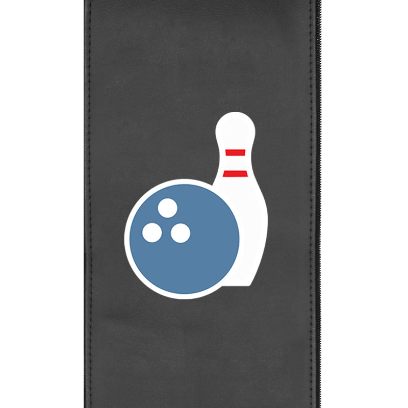 Silver Club Chair with Bowling Logo Panel – Zipchair